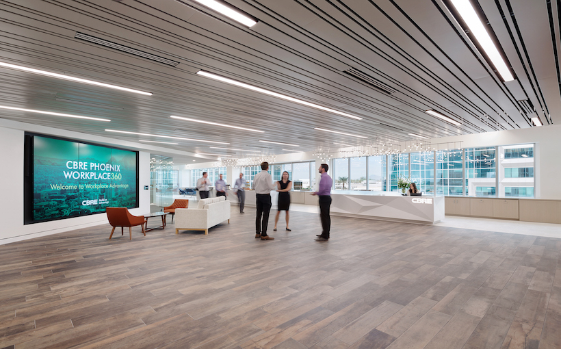 CBRE’s Phoenix Workplace360 Office Achieves LEED Gold - Connect CRE